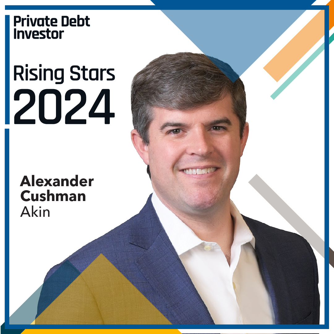 Alex Cushman Named a Rising Star by Private Debt Investor | Akin