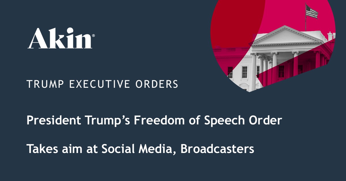 President Trump’s Freedom of Speech Order Takes Aim at Social Media ...