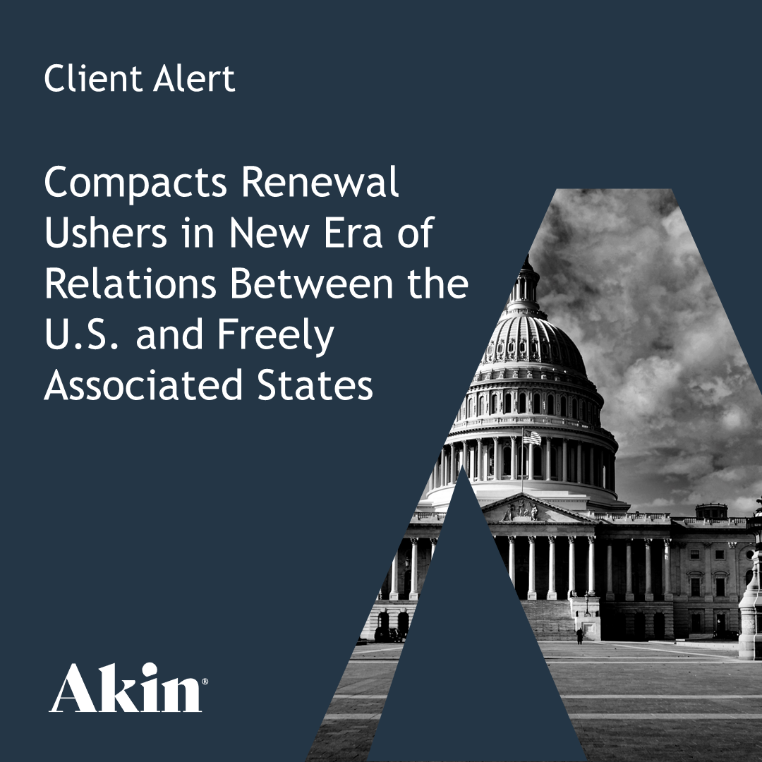 Compacts Renewal Ushers in New Era of Relations Between the U.S. and ...