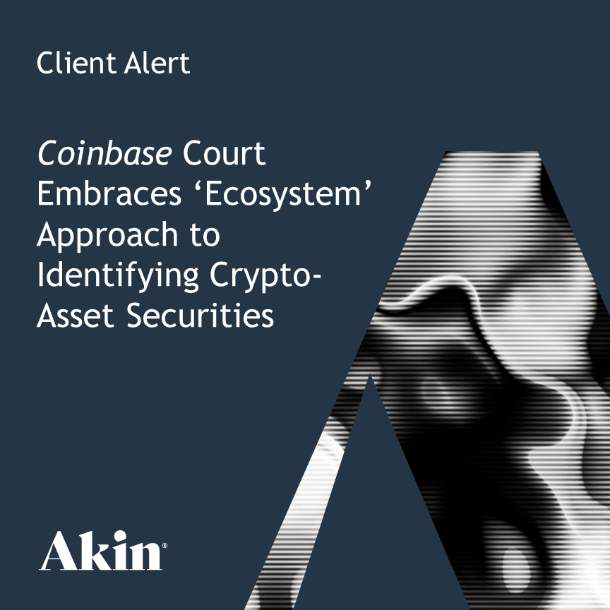 Coinbase Court Embraces ‘Ecosystem’ Approach to Identifying Crypto ...