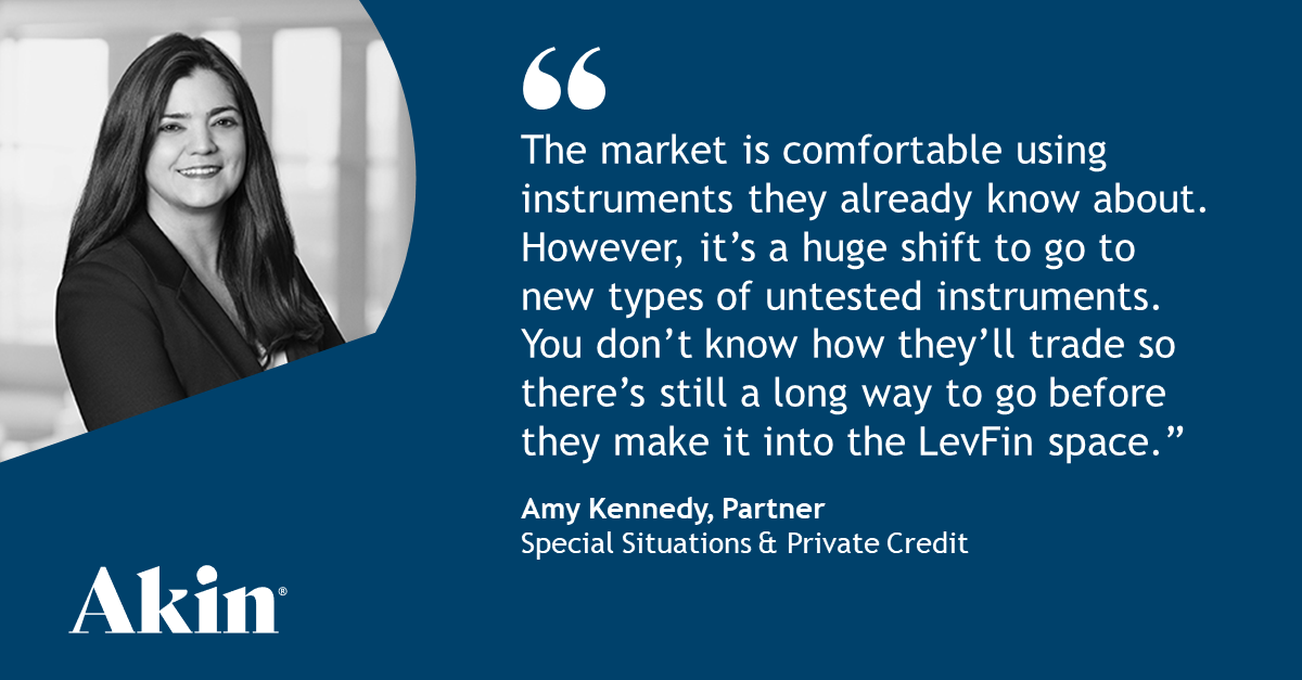 Amy Kennedy Quoted by 9fin on Key ESG and LevFin Trends | Akin