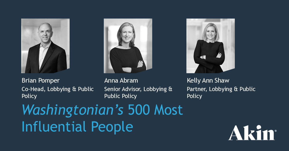 Brian Pomper, Anna Abram and Kelly Ann Shaw Named Among Washingtonian’s ...