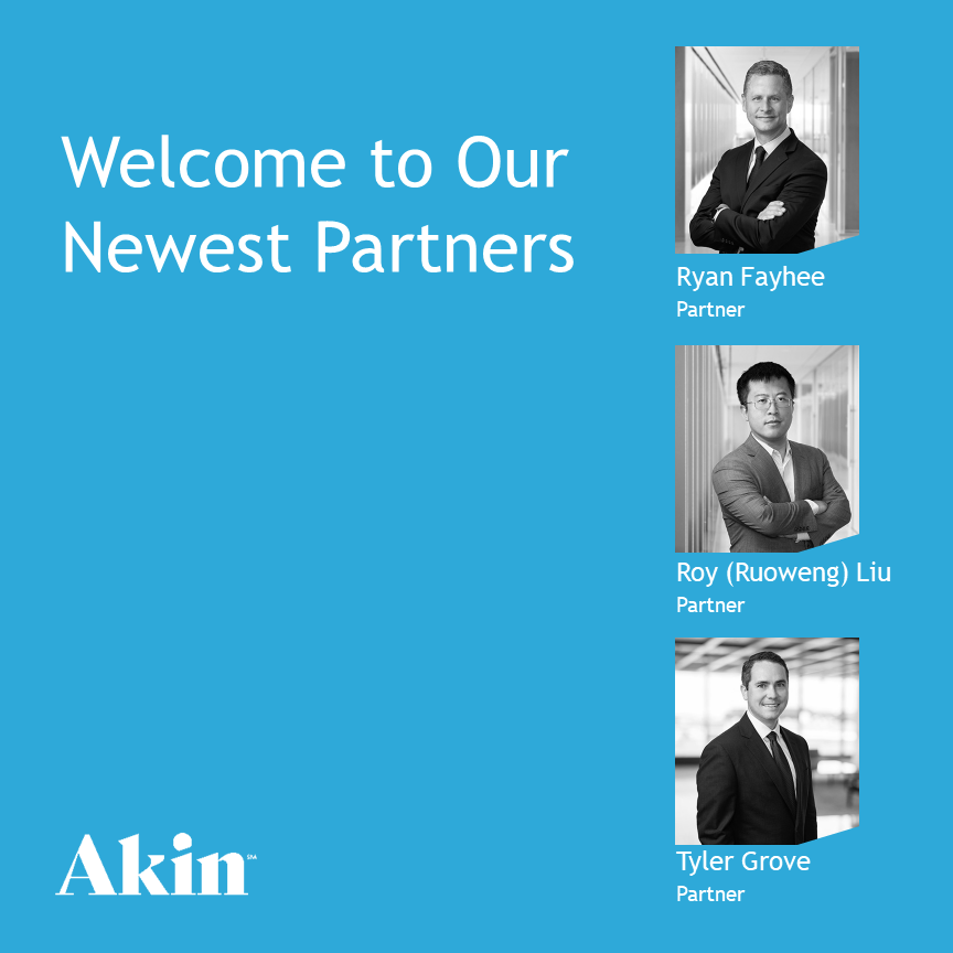 Akin’s Market-Leading International Trade Practice Adds Three-Partner ...