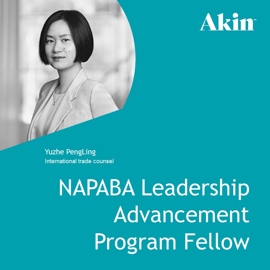 Yuzhe PengLing Named a NAPABA 2023-24 Leadership Advancement Program ...