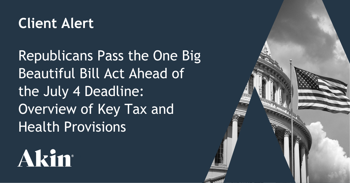 Republicans Pass the One Big Beautiful Bill Act Ahead of the July 4 ...