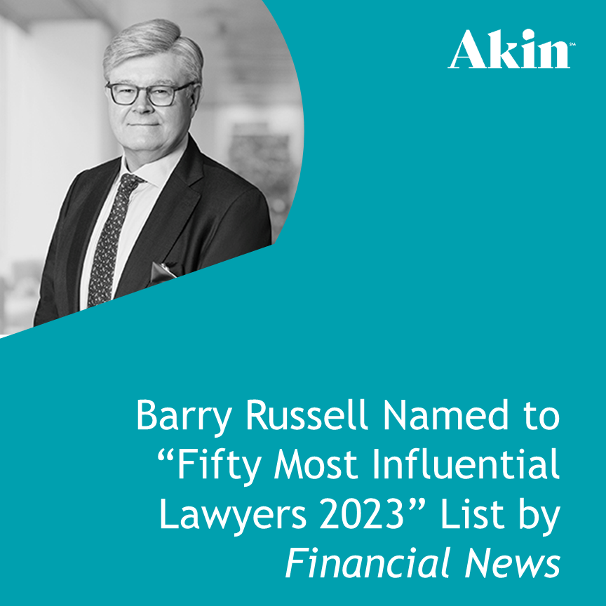 Barry Russell Named to “Fifty Most Influential Lawyers 2023” List by ...