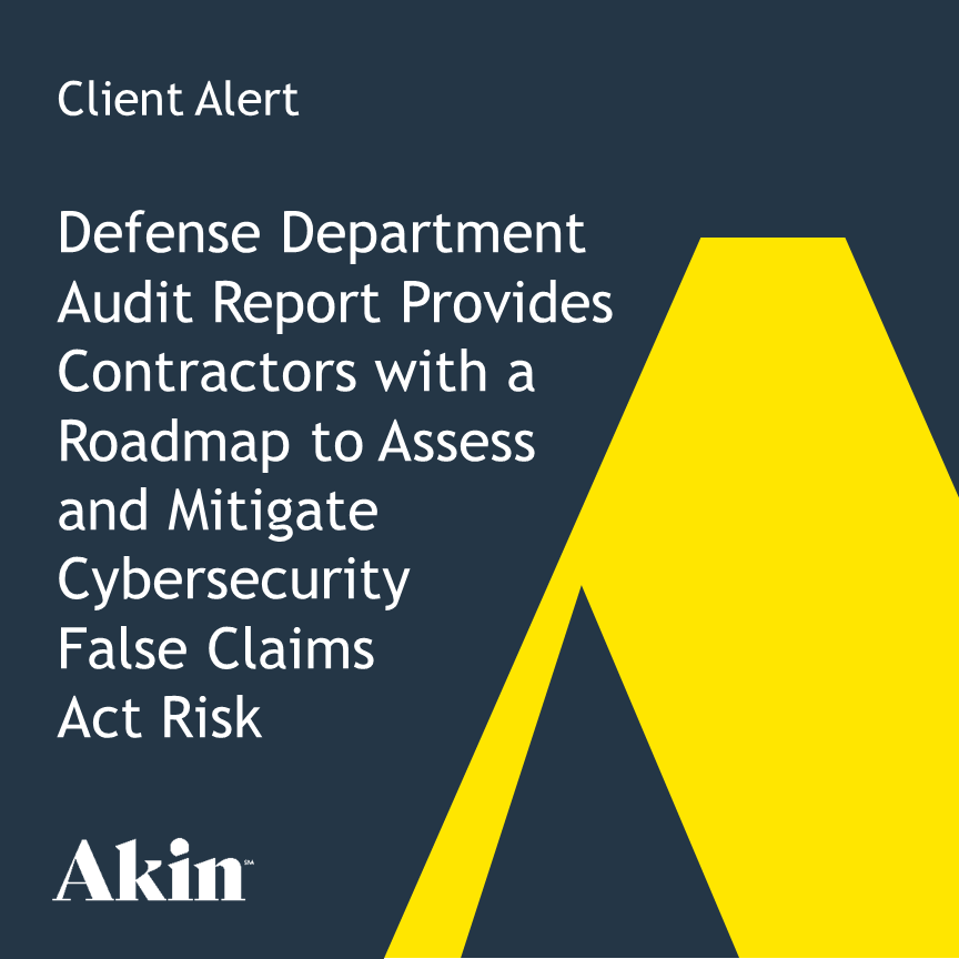 Defense Department Audit Report Provides Contractors with a Roadmap to ...