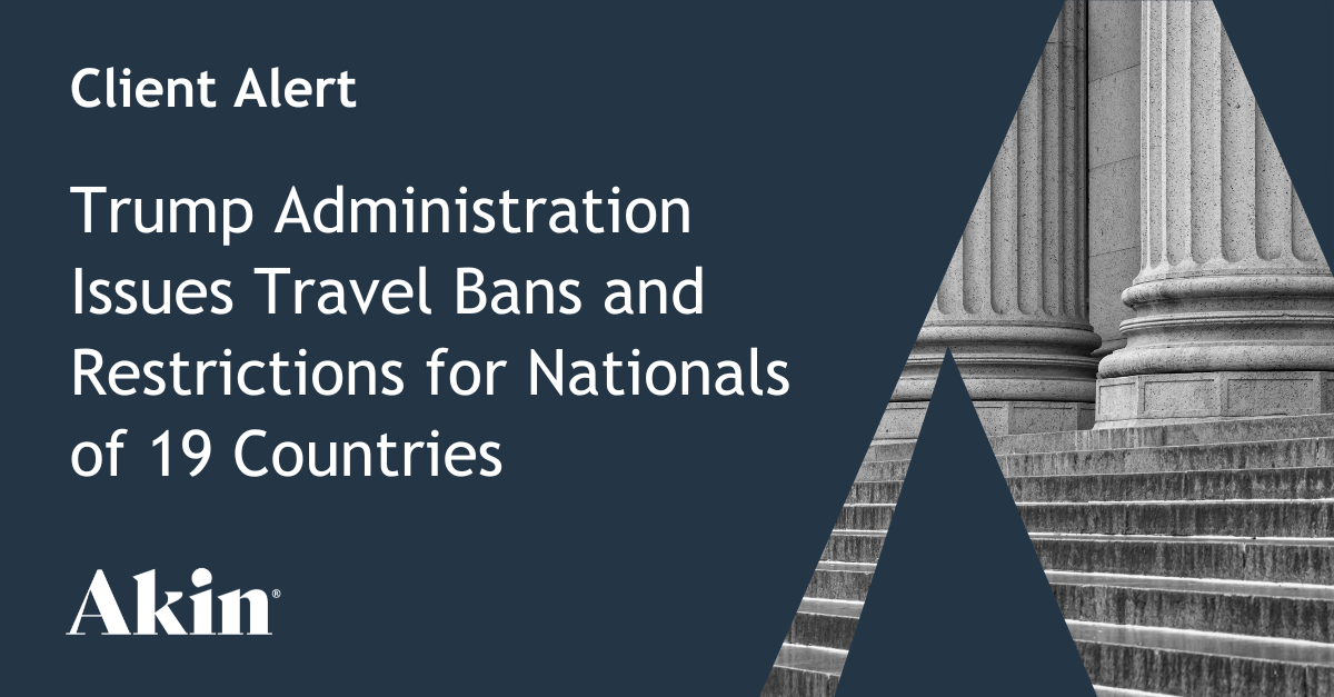 Trump Administration Issues Travel Bans and Restrictions for Nationals ...