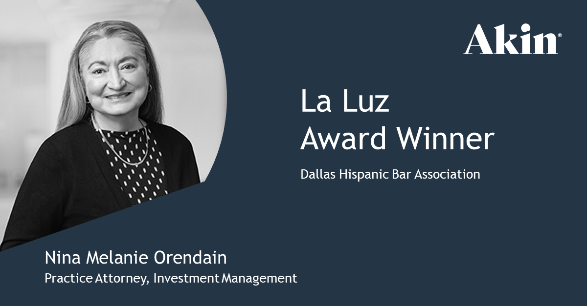 Nina Orendain Selected for DHBA La Luz Award | Akin